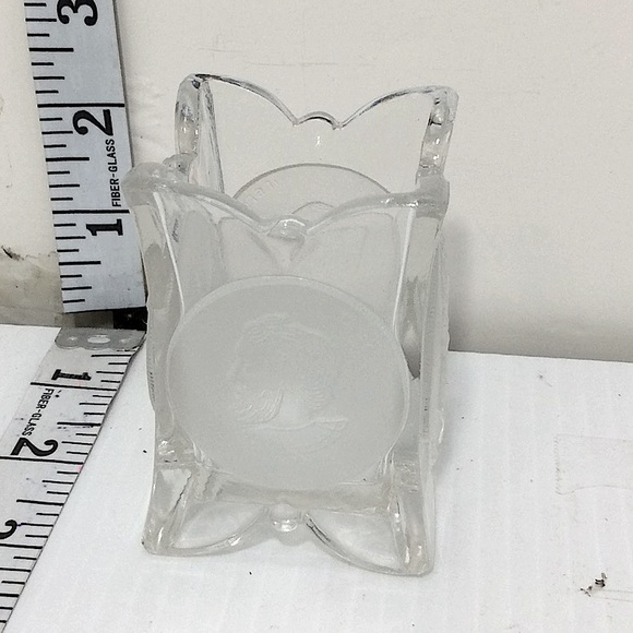 Dining | Vintage Fostoria Coin Glass Toothpick Holder | Poshmark